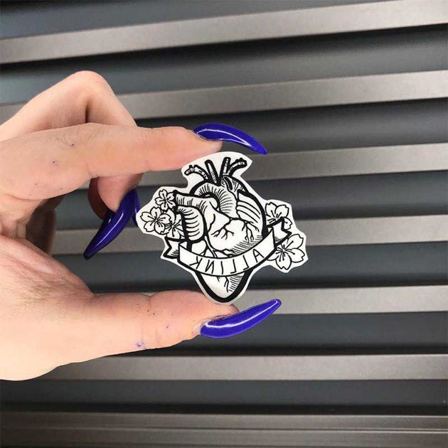 Logo Allink - Tattoo Temporaneo Cuore e Fiori – AllinkAQ